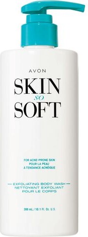 Acne-Prone Skin Avon Skin So Soft for Acne Prone Skin Exfoliating Body ...