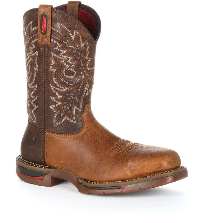 Rocky Long Range Men's Western Work Boots - ShopStyle