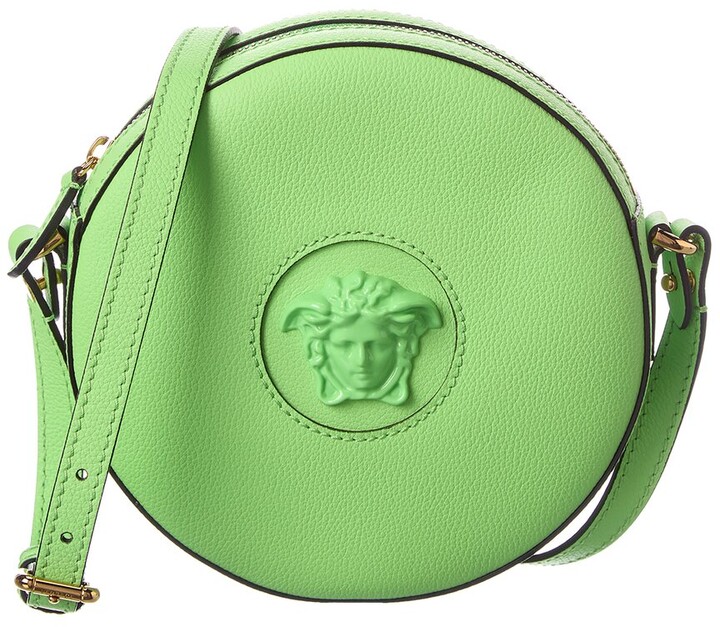Versace La Medusa Leather Camera Bag - ShopStyle