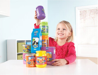 Learning Resources Essentials 26 Piece A to Z Alphabet Grocery Set ...