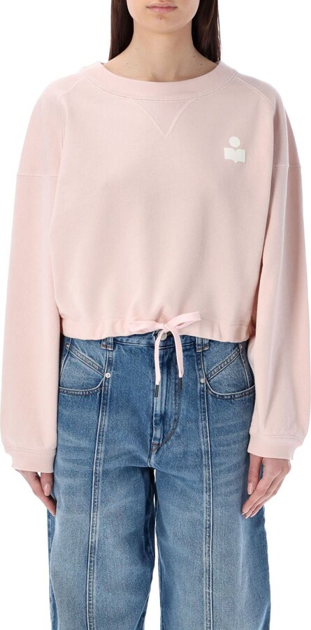 Etoile Isabel Marant Margo cropped hoodie - ShopStyle