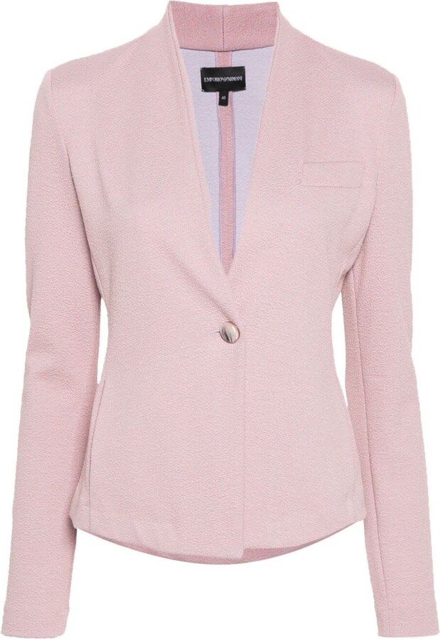 Emporio Armani One Button Jacket - ShopStyle
