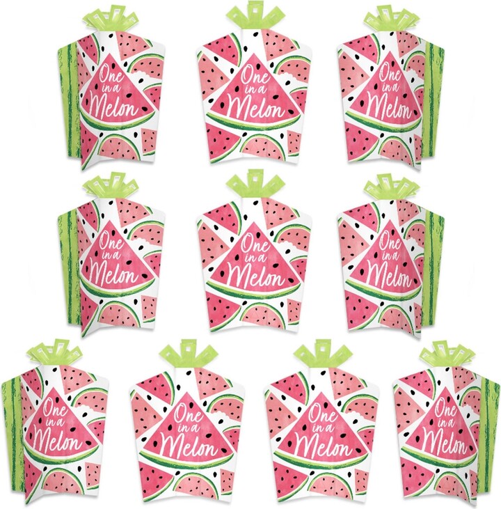 Big Dot Of Happiness Sweet Watermelon - Table Decor - Fruit Party Fold ...
