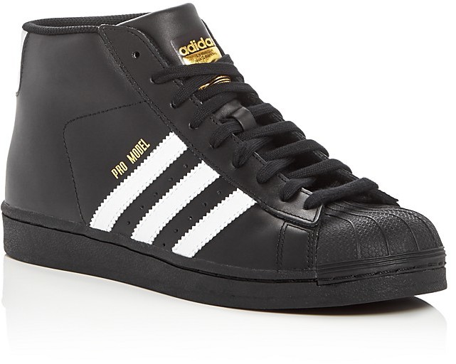 adidas Men's Pro Model High Top Sneakers - ShopStyle