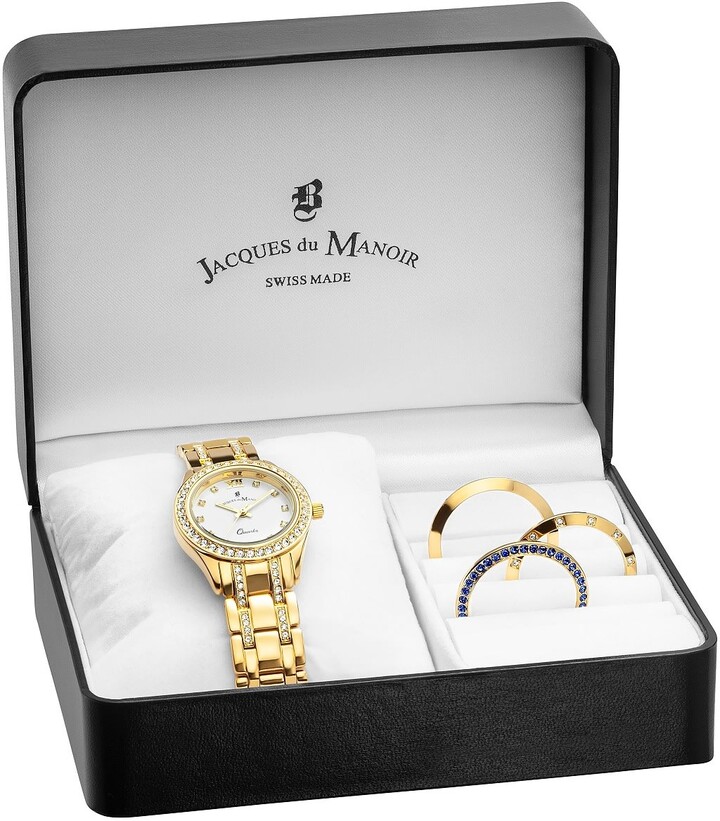 Jacques Du Manoir - Jaques Du Manoir Royal Boxed Set Watch With 4 ...
