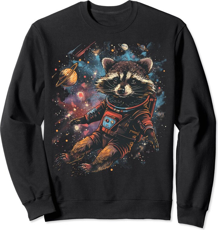 astronomy raccoons in space ideas for children raccoon floating in ...
