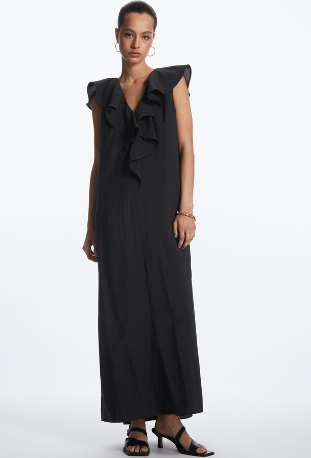 COS Ruffled Maxi Dress - ShopStyle