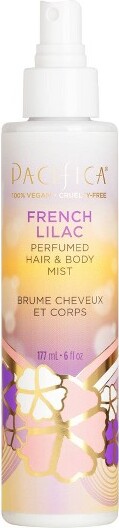 Pacifica French Lilac by Perfumed Hair & Body Mist Women's Body Spray ...
