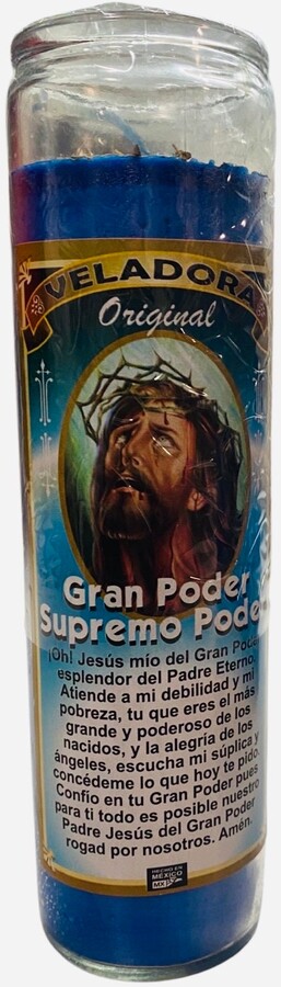 Etsy Jesus Gran Poder Supremo Poder Veladora Catolica - ShopStyle Night ...