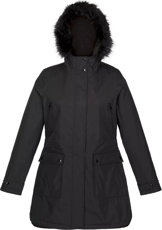 Regatta Womens/Ladies Sabinka Faux Fur Trim Parka Jacket - ShopStyle