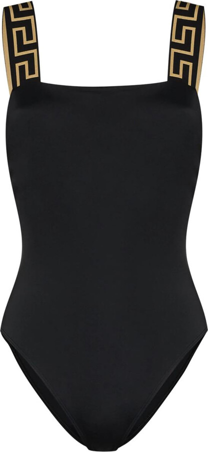 Versace Greca Border One-Piece Swimsuit - ShopStyle
