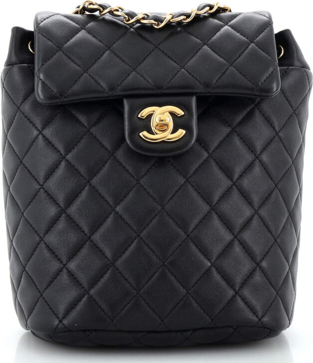 Chanel Leather backpack - ShopStyle