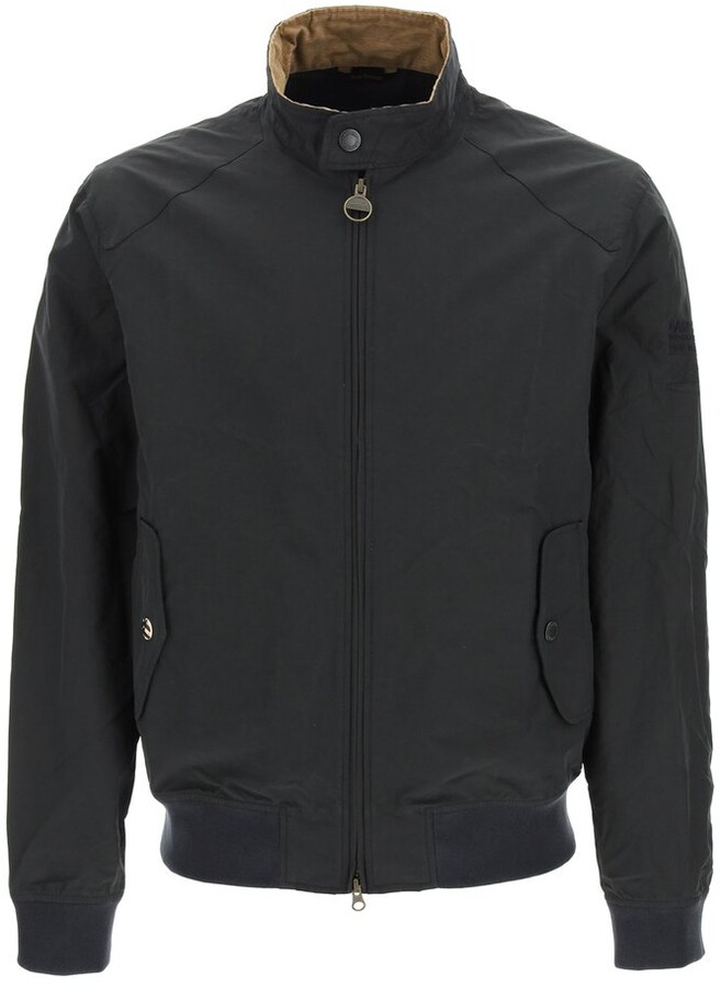 Barbour International Mock-Neck Bomber Jacket - ShopStyle