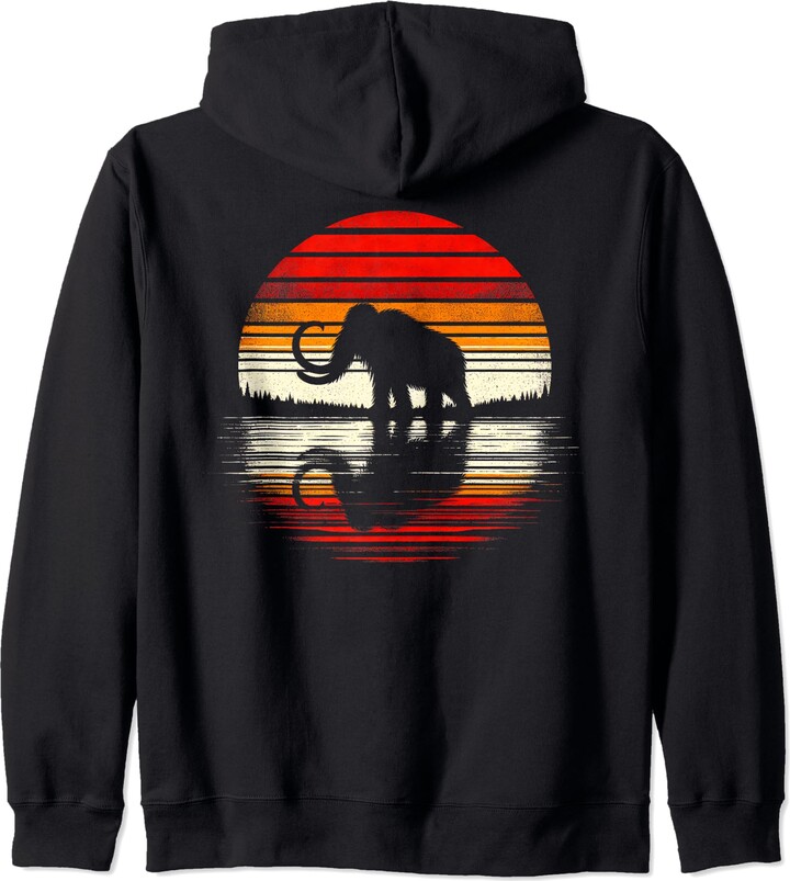 Woolly Mammoth Sunset Retro Vintage Store Woolly Mammoth Sunset Retro ...
