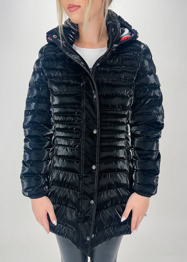 Dolcezza Summit Puffer Coat in Black - ShopStyle