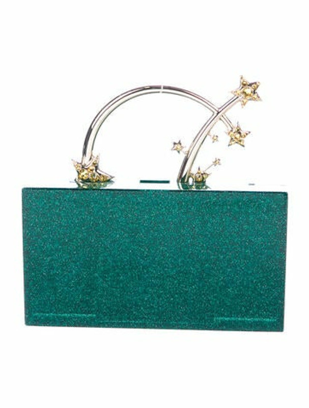 Ming Ray Millie Box Clutch Green - ShopStyle