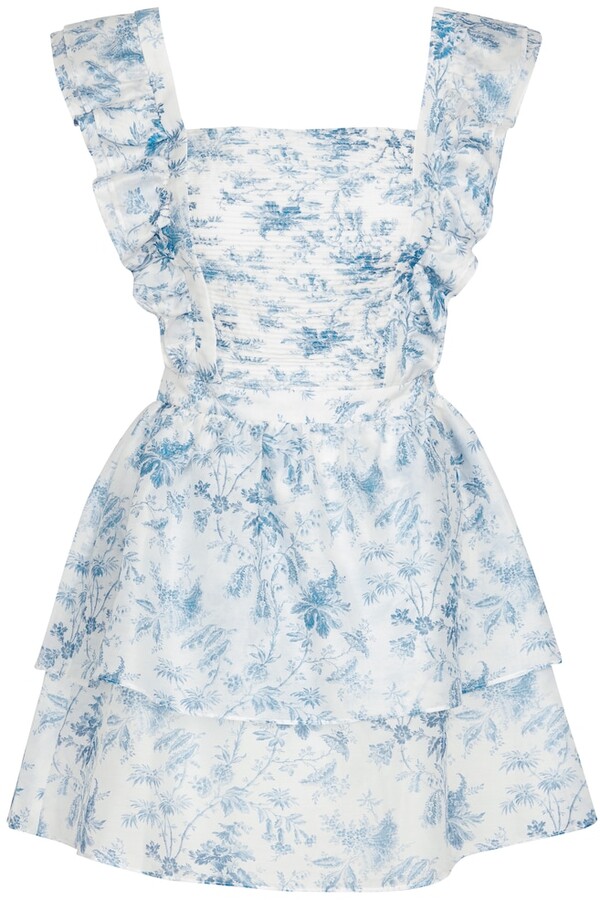 Sir. Exclusive to Mytheresa – Clementine cotton and silk minidress ...