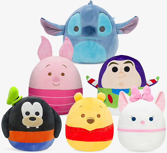 Squishmallows Kids Disney Soft toy Assortment 18cm - ShopStyle Stuffed ...