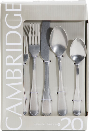 TJMAXX 20Pc Stainless Steel Hailee Rumble Flatware Set - ShopStyle