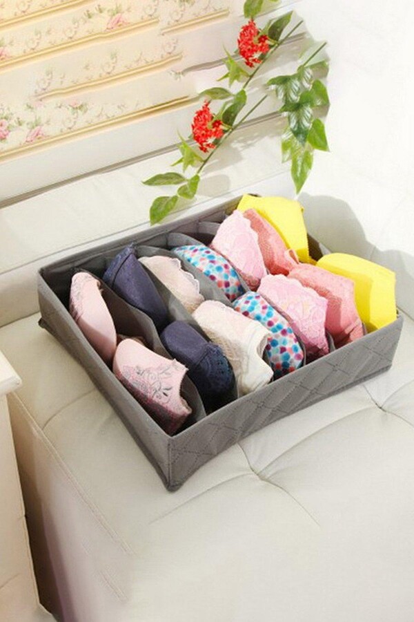 Living and Home 3pcs Non-woven Fabric Underbed Storage Box Set ...