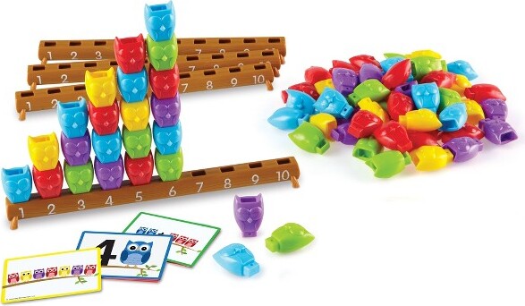Learning Resources 1-10 Counting Owls Class Set, Counting, Sorting ...
