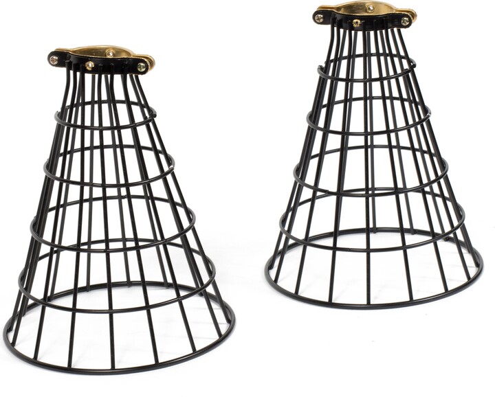 Etsy Rustic State Cone Vintage Design Metal Light Cage Guard ...