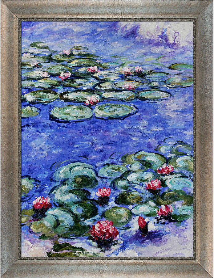 Hand Painted Museum Masters Water Lilies By Claude Monet - ShopStyle ...