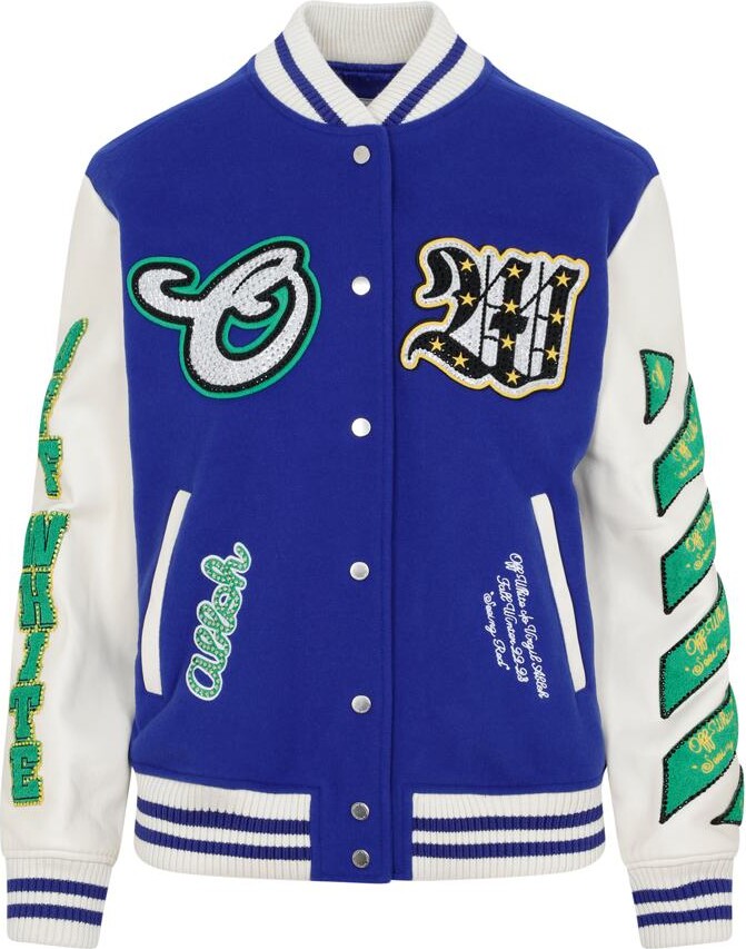 Off-White College Varsity Jacket - ShopStyle