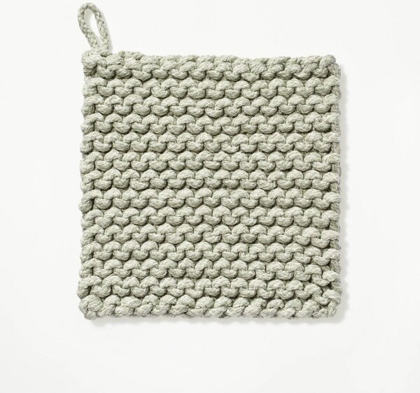 7" Rope Trivet Marled Sage Green - Figmint™ - ShopStyle