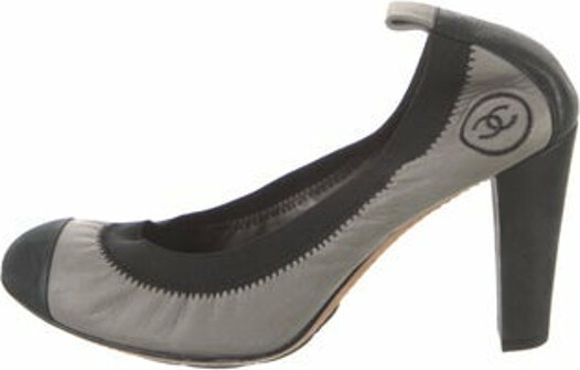 Chanel Vintage Interlocking CC Logo Pumps - ShopStyle
