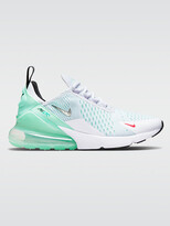 Nike Air Max 270 - White-Metallic Silver-Mint Foam - ShopStyle ...