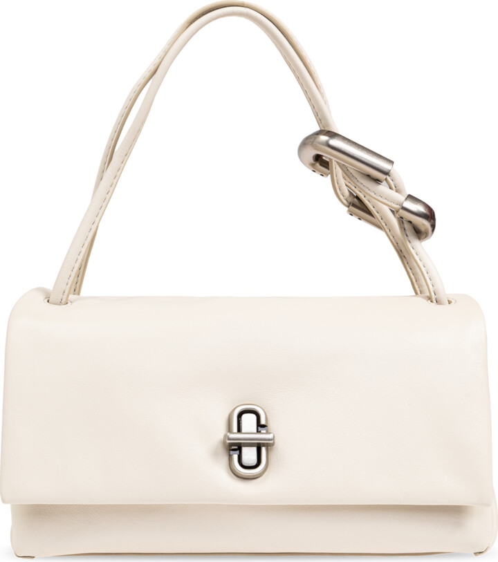 Marc Jacobs Leather Shoulder Bag, , - Cream - ShopStyle