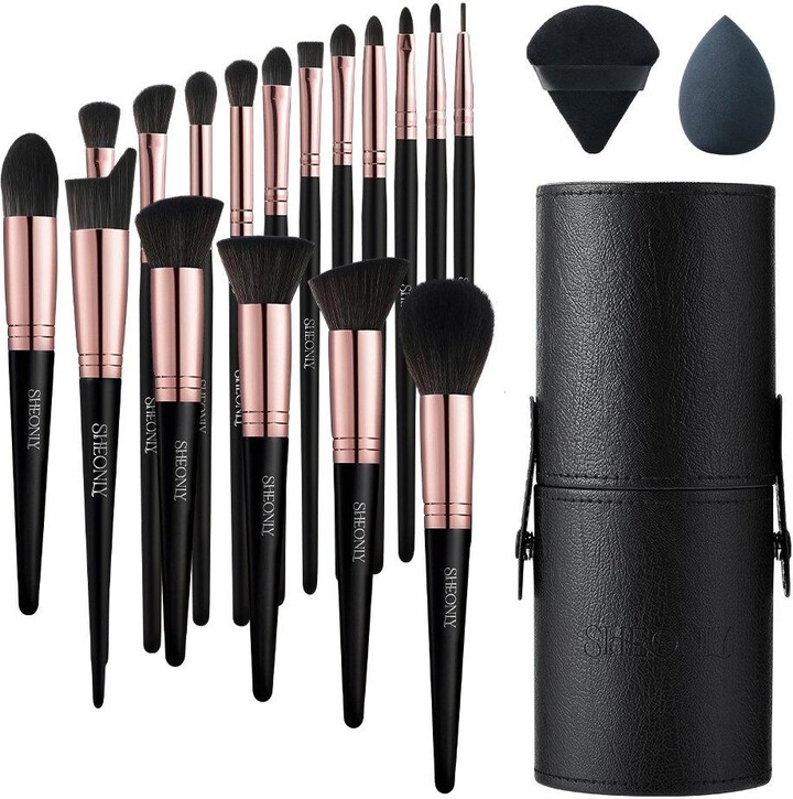SHEONLY 18 Pcs Professional Makeup Brush Set For Gift - ShopStyle