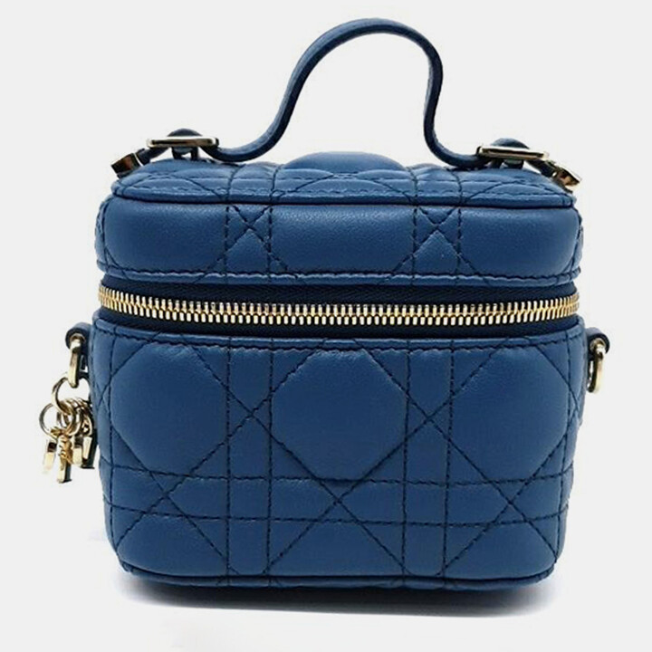Christian Dior Cannage Micro Vanity - ShopStyle Clutches