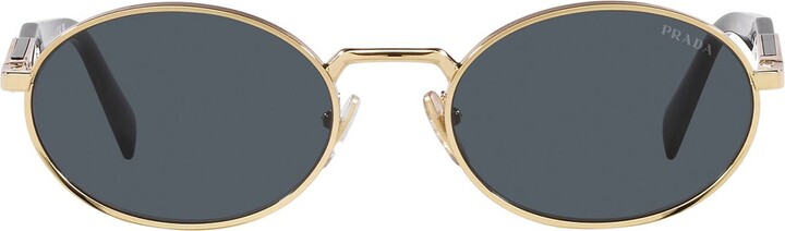 Prada Eyewear Pr 65zs Pale Gold Sunglasses - ShopStyle