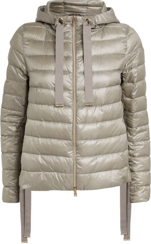 Herno Grosgrain Hooded Puffer Jacket - ShopStyle