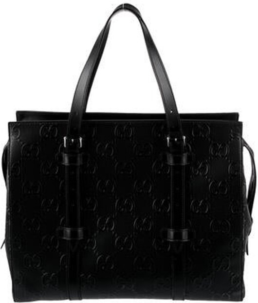 Gucci GG Embossed Tote - ShopStyle