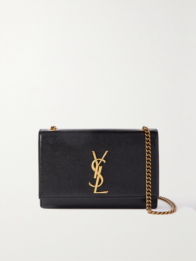 Saint Laurent Kate Small Leather Shoulder Bag - Black - ShopStyle