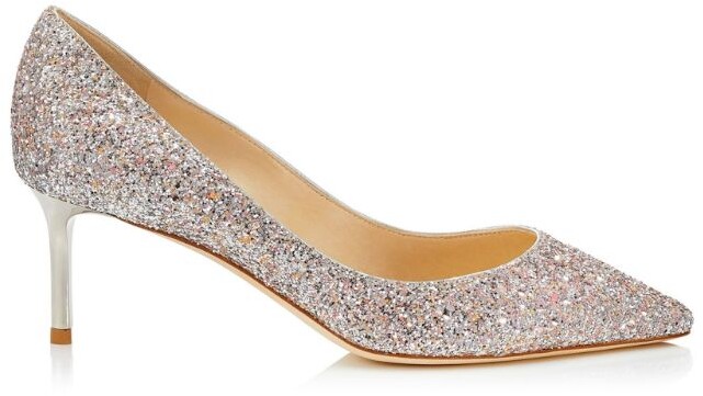 Jimmy Choo Romy 60 Glitter Pumps - ShopStyle