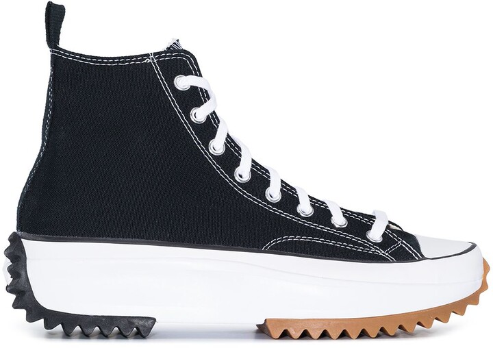 Converse Run Star high-top sneakers - ShopStyle