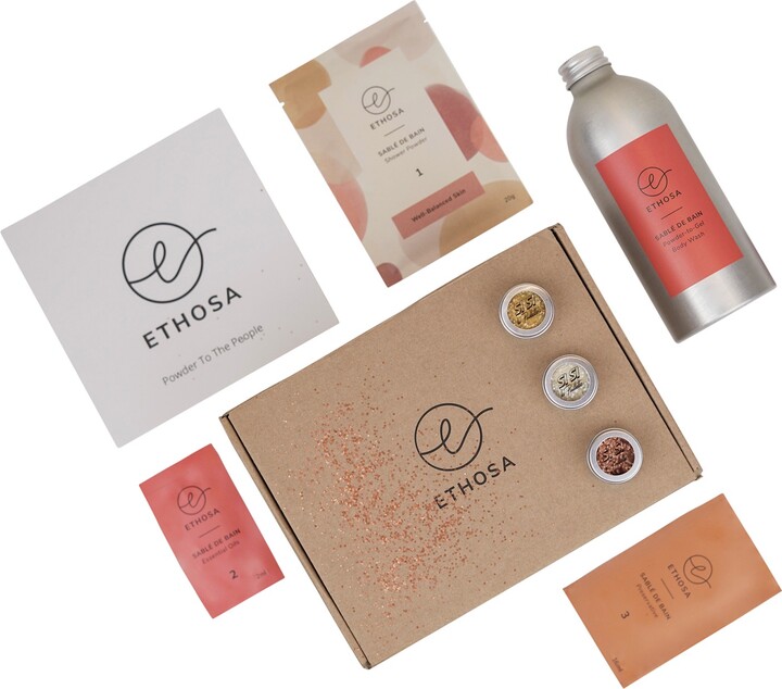 ETHOSA, POWDER TO THE PEOPLE - Sablé De Bain - Powder Body Wash ...