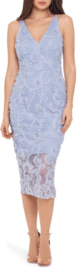 Xscape Evenings 3D Floral Cocktail Dress - ShopStyle