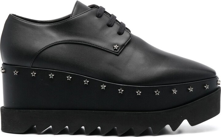 Stella McCartney Elyse star-stud platform shoes - ShopStyle