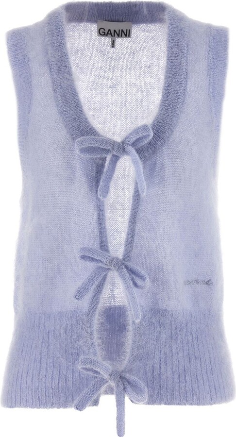 Ganni Bow vest - ShopStyle