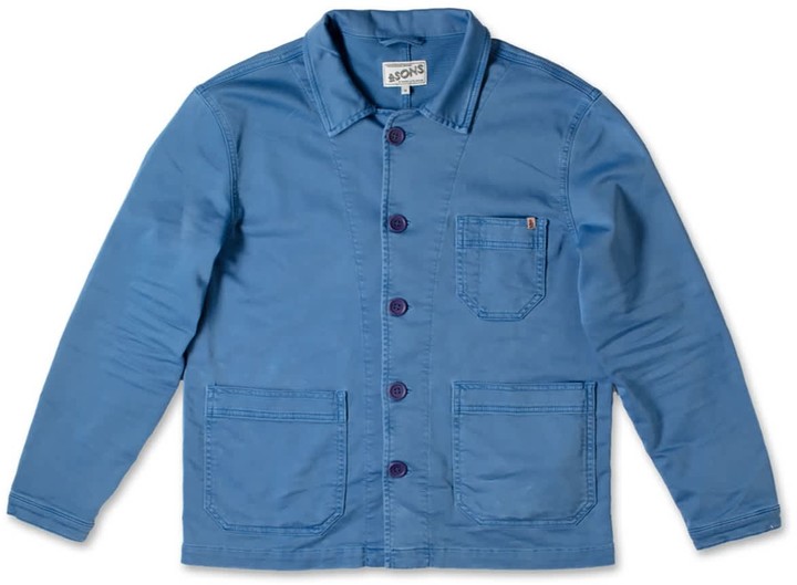 &Sons Trading Co Blue Bolt Chore Jacket - ShopStyle Outerwear