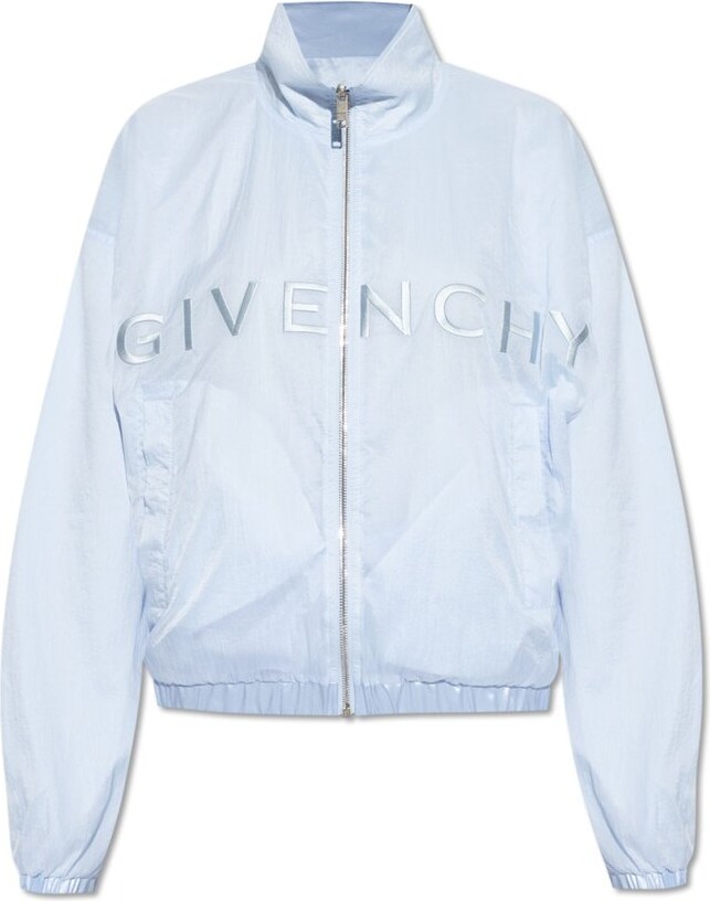 Givenchy Logo Embroidered Reversible Tracksuit Jacket - ShopStyle