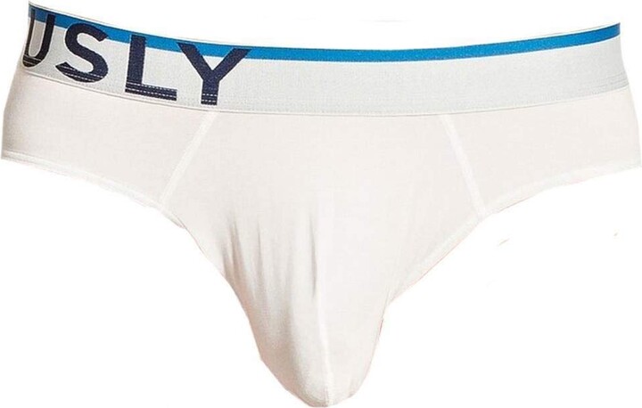 Obviously EveryMan AnatoMAX Brief Mens White Underwear (S/30-32 ...