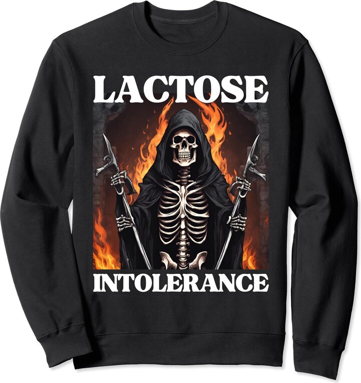 Hard Cool Skeleton Memes Lactose Intolerance Funny Cool Edgy Hard ...