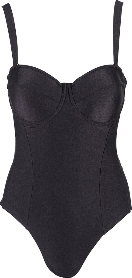 VM SWIM - The Rhea One Piece - Black - ShopStyle