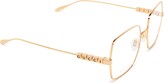Gucci Eyewear Gg1434o Gold Glasses - ShopStyle Eyeglasses